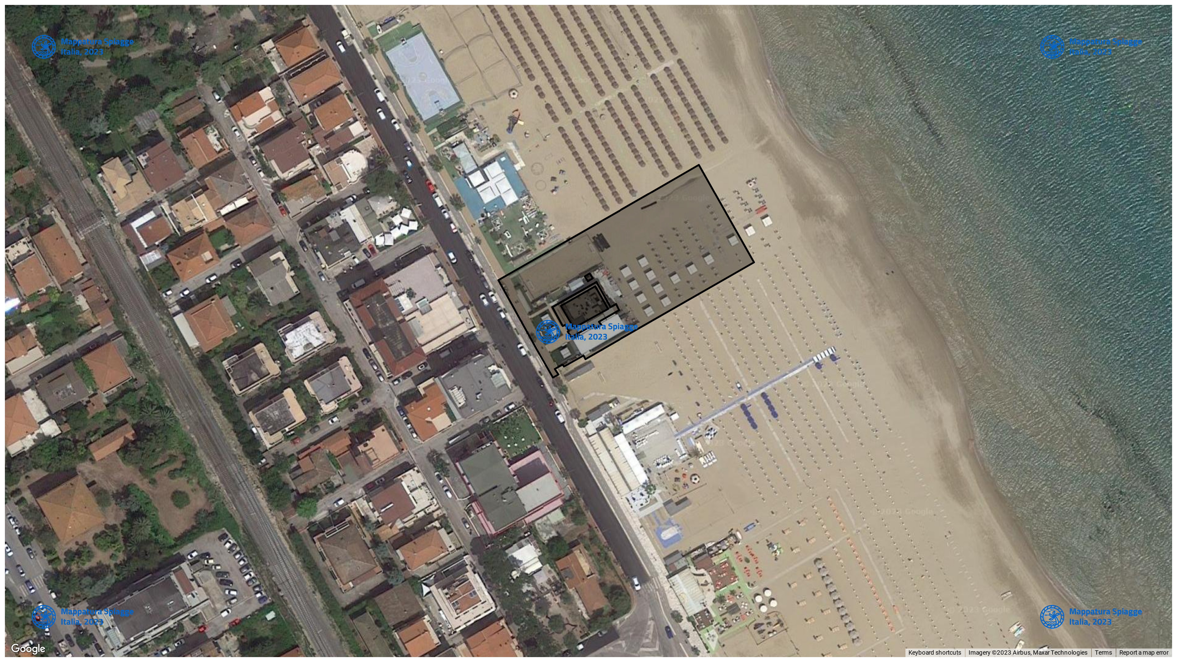 Foto Aeree Stabilimenti Balneari Italiani | MappaturaSpiagge.it